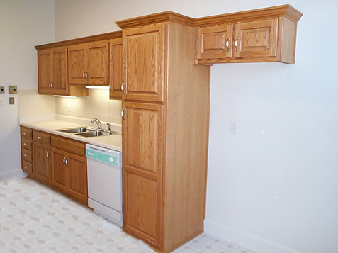 Custom Kitchens for Military Housing - 80 Kitchens - KC Wood